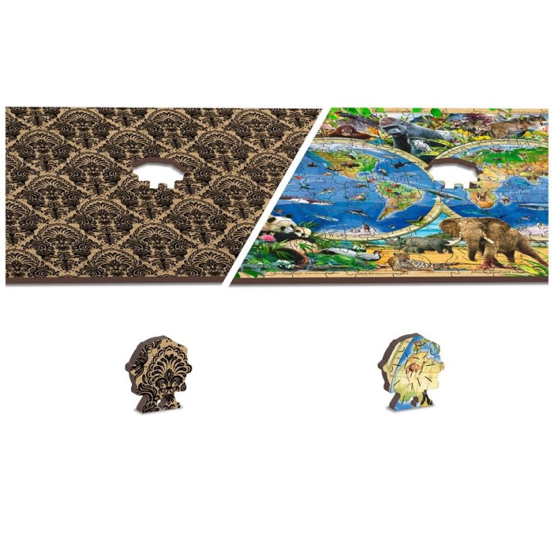 MAPA DEL REINO ANIMAL 150 P