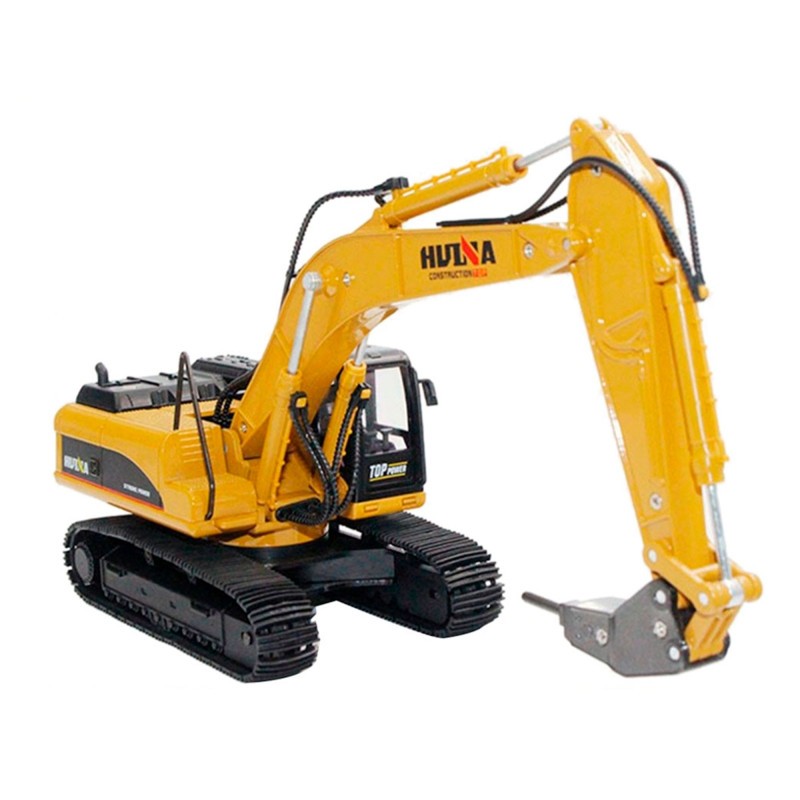 EXCAVADORA HUINA METAL 1/40